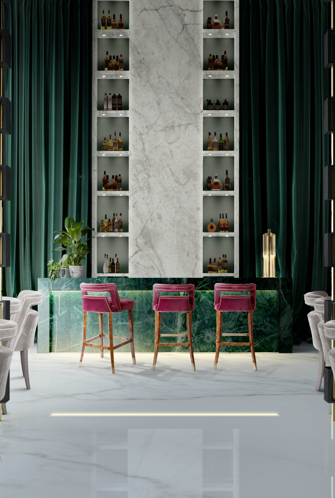 20 Must-Have Upholstered Bar Chairs That Make A Statement