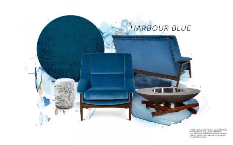 Fall Winter Trends: Harbour Blue is the Warmest Color