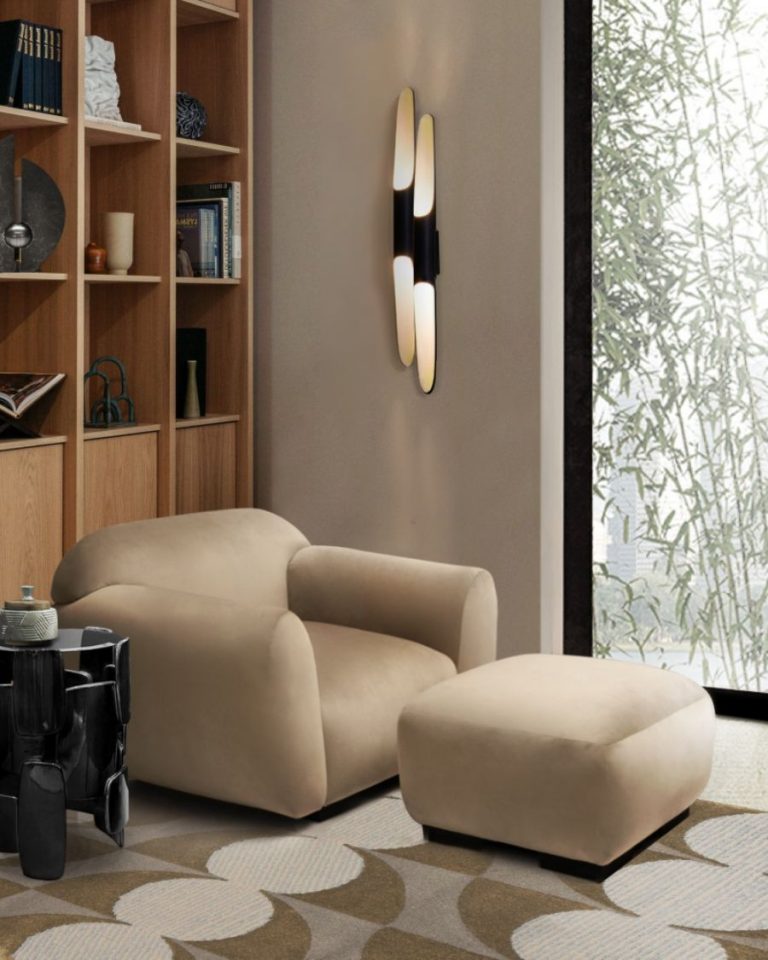 Modern Reading Corner Design: Comfortable, Functional, Nature-Inspired