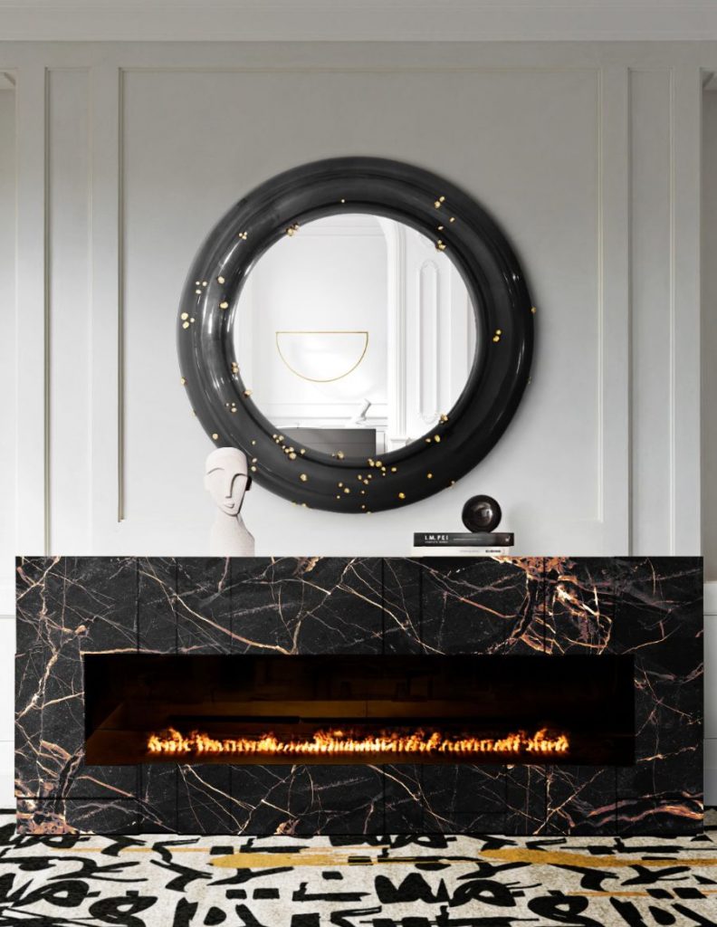 10 Unique Mirrors for Your Modern Living Room Design