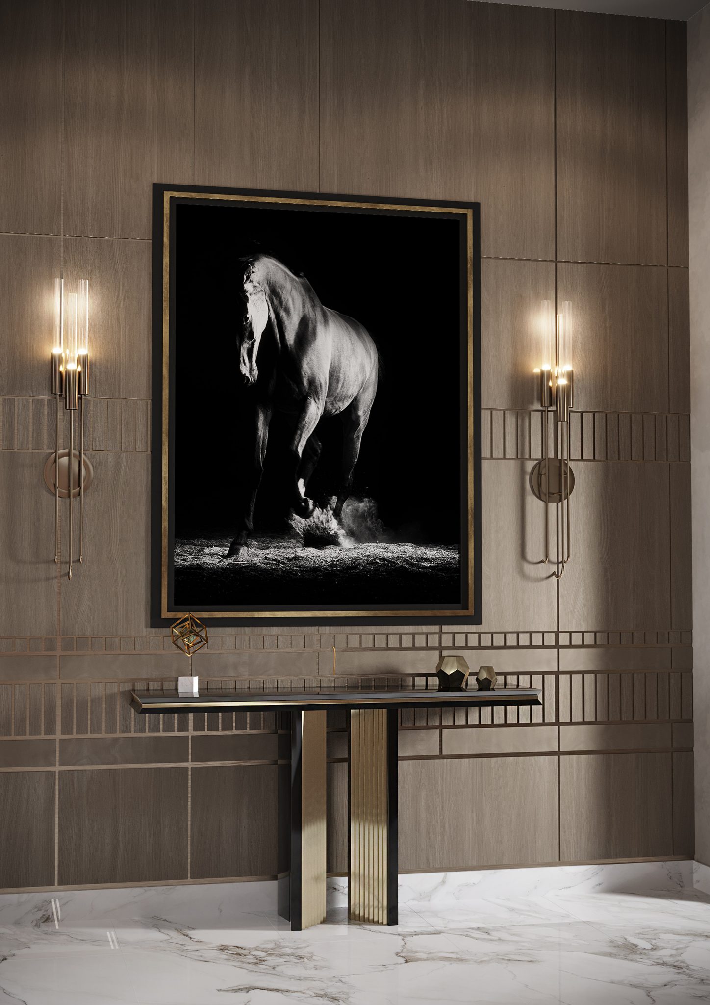 Modern Hallway Decoration to Create a Unique Space