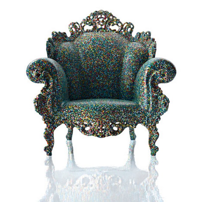 The Proust armchair has been reinterpreted by the designer many times ...