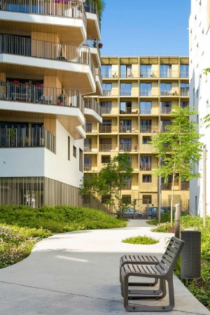 Each unit has an external balcony with pleasant external views across ...